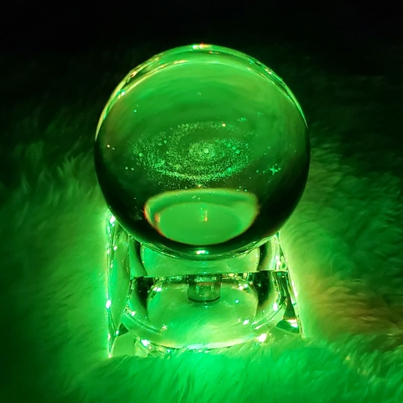 Office | Led Crystal Ball Night Light Luminous Innovative | Poshmark